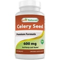 Best Naturals Celery Seed 600mg Supplement, 180 Tablets for ...