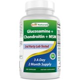 Horbaach Glucosamine, Chondroitin, MSM, Turmeric | Joint Health | 360 ...