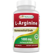 Puritan's Pride L-Arginine 1000mg Pills, Protein Building Amino Acid ...