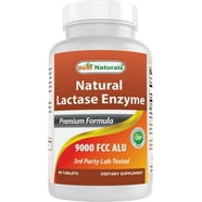 Nova Nutritions Lactase Enzyme 3000 FCC ALU Tablets for Lactose ...
