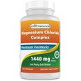 Best Naturals Magnesium Chloride Complex 1440 mg per Serving 120 ...