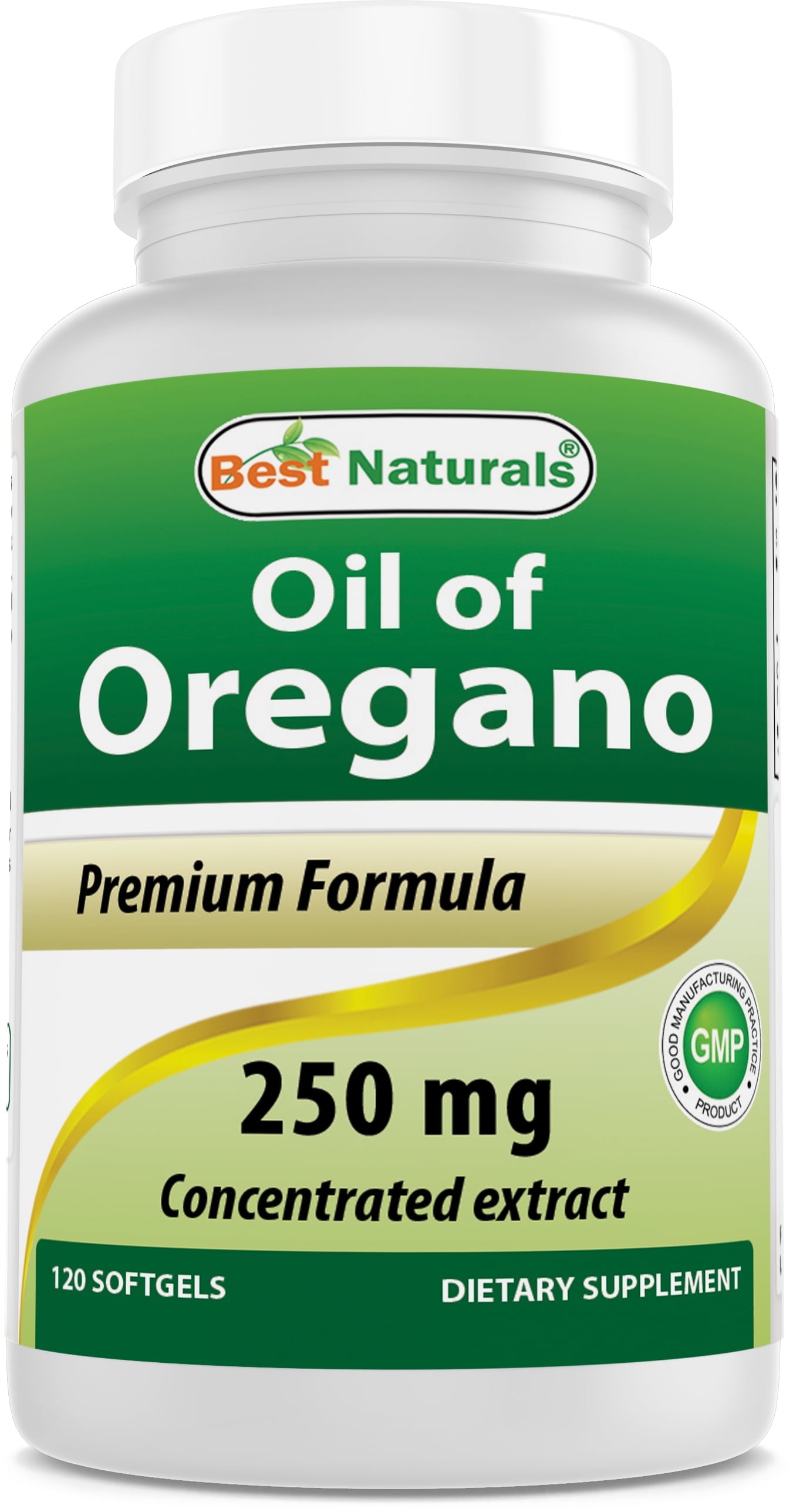 Best Naturals Oregano Oil 250 mg Supplement Capsule, 120 Softgels for ...