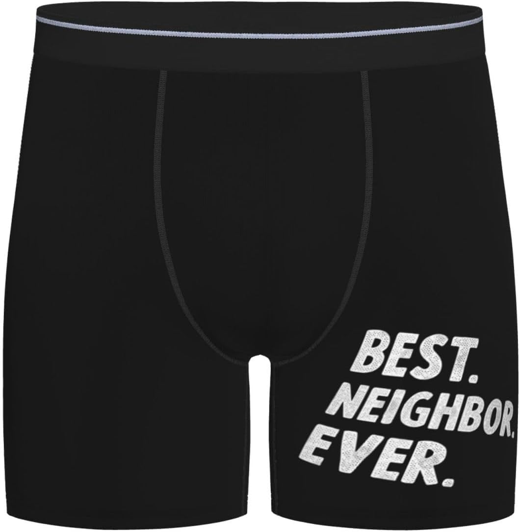 Best Neighbor Ever Men's Briefs Soft Men's Boxer Briefs - Walmart.com
