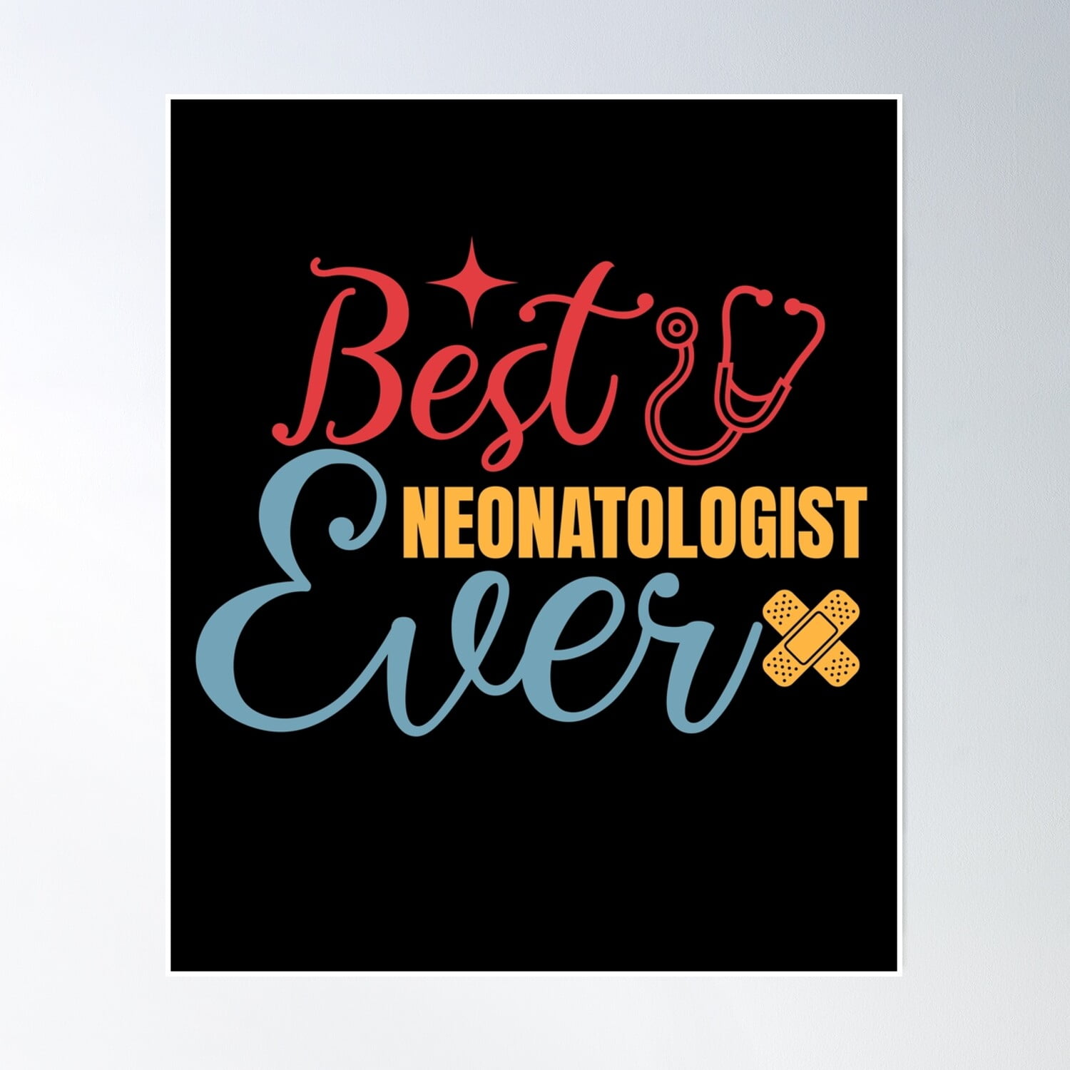 Best Neonatologist Ever Nicu Nurse Life Gift Idea Intensive Care Unit ...