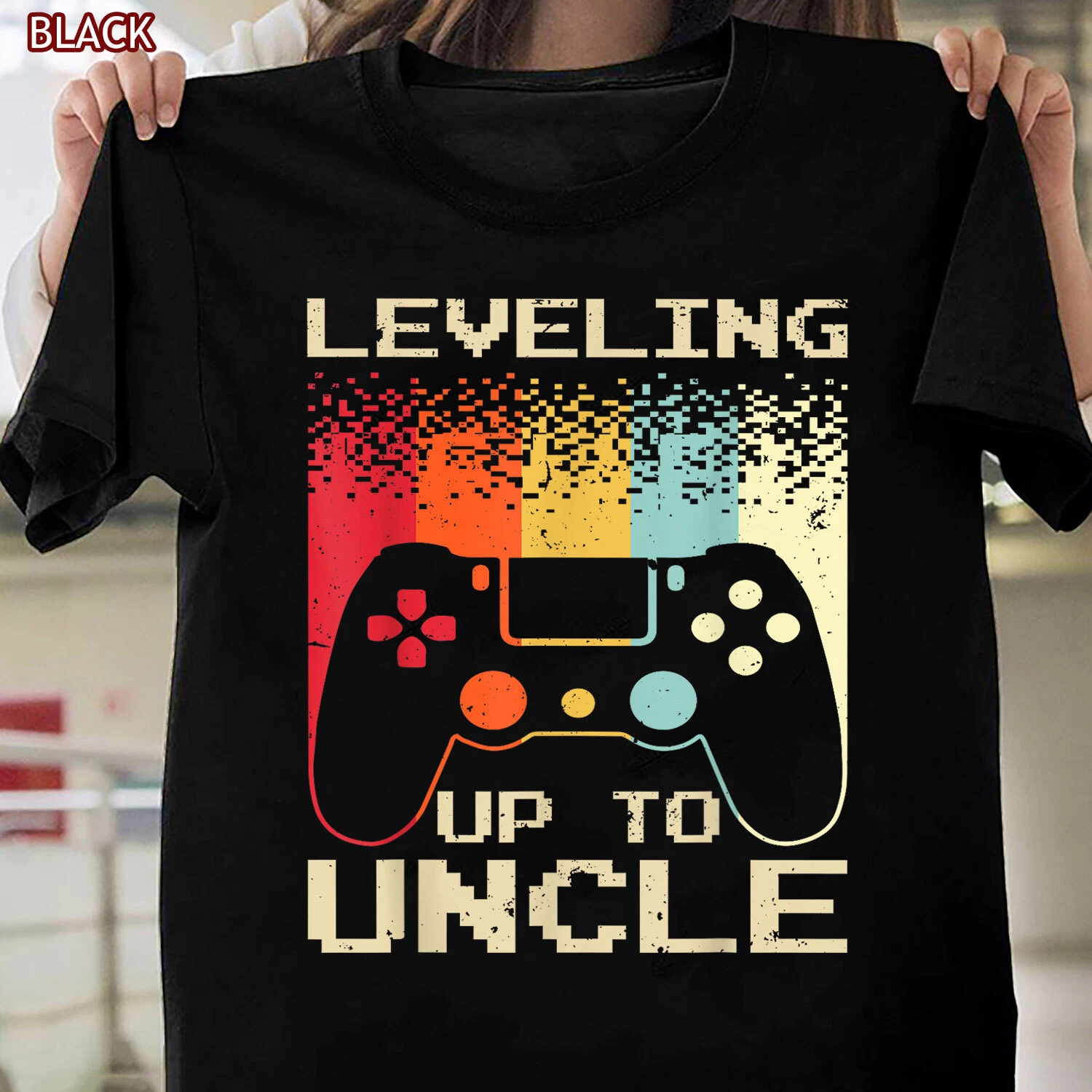 Best New Uncle For Men Boys Soon To Be Uncle Nephew Gamer Gift Unisex T ...