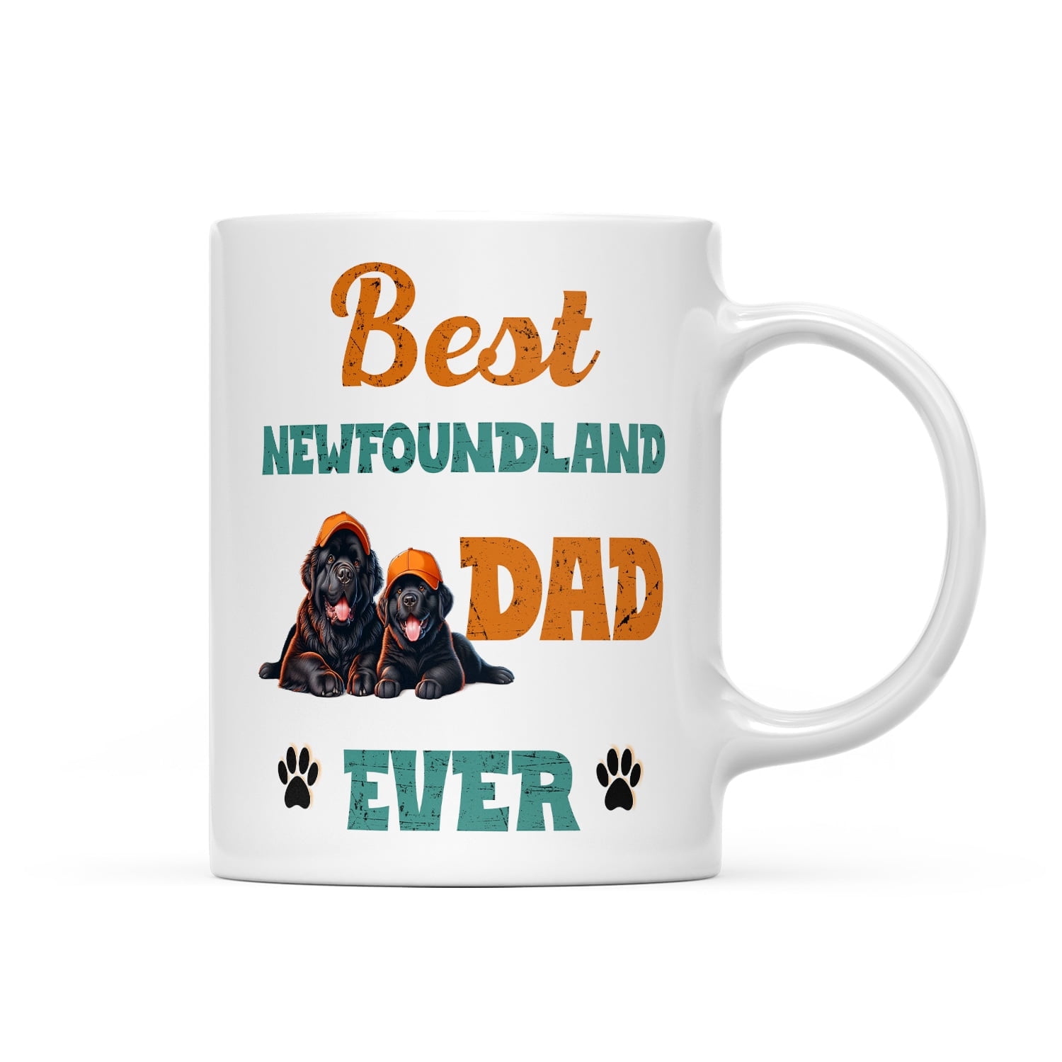 Best Newfoundland Dad Ever Happy Father's Day Mug Newfie Dog Lover ...