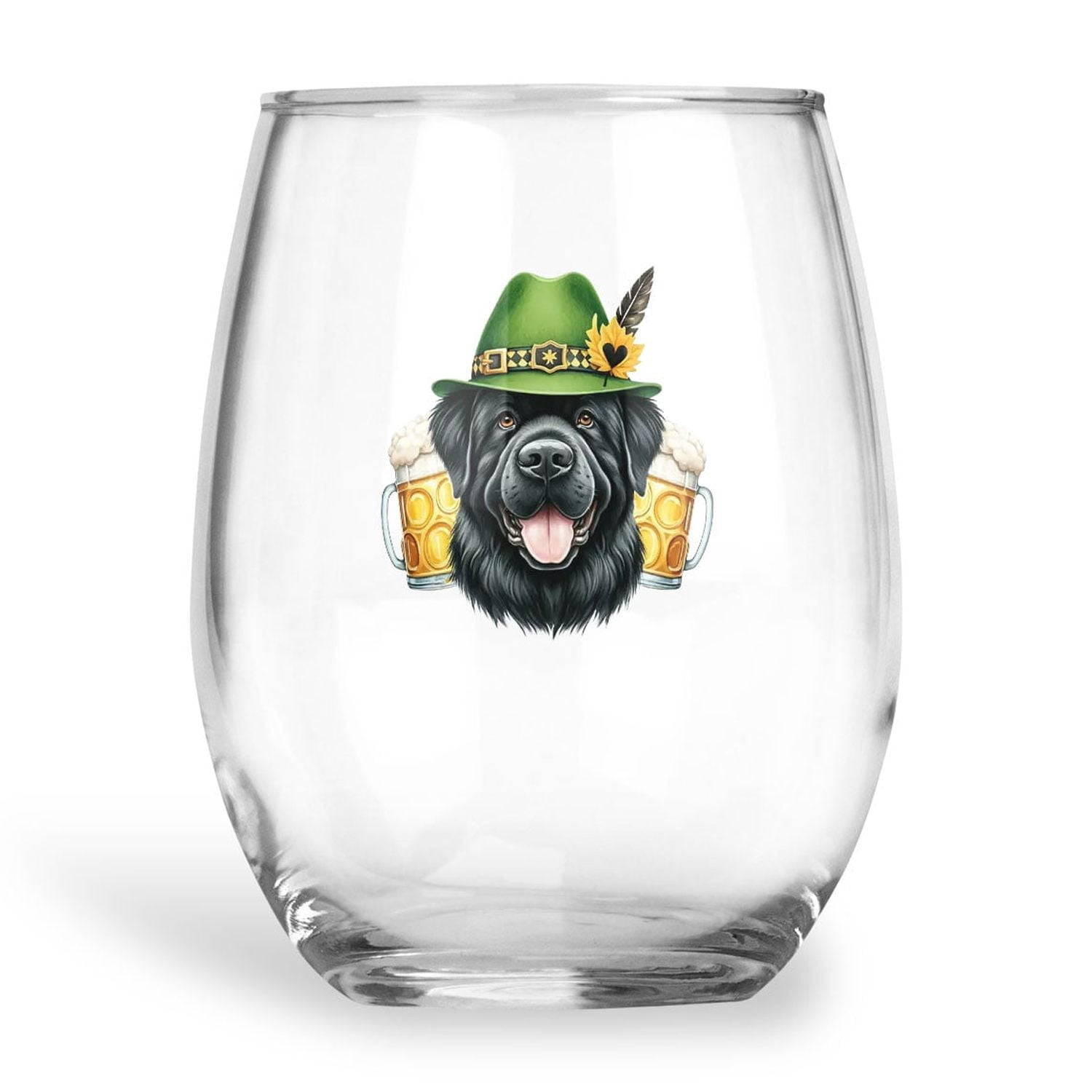 Best Newfoundland Dad Proud Beer Lover Happy Oktoberfest 15oz Stemless ...