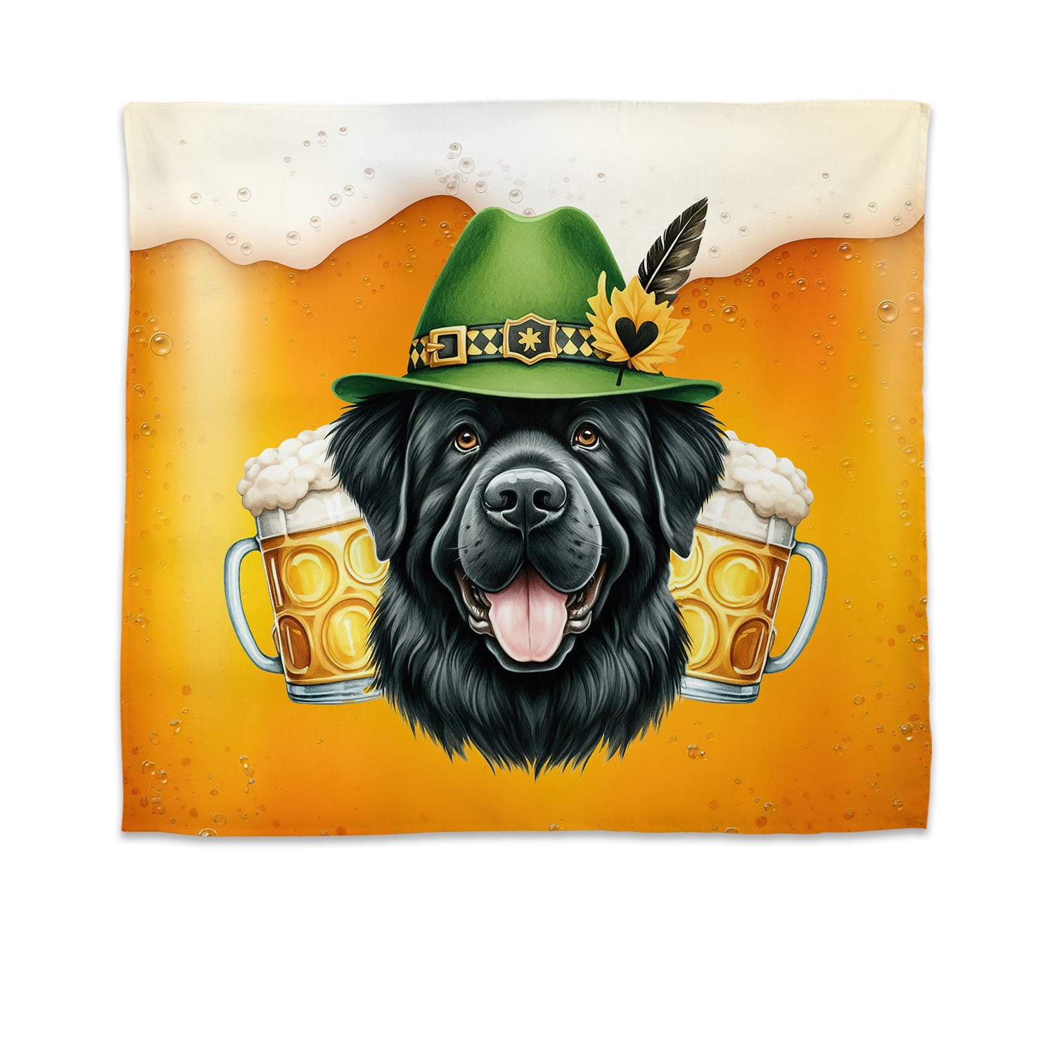 Best Newfoundland Dad Proud Beer Lover Happy Oktoberfest Tapestry ...
