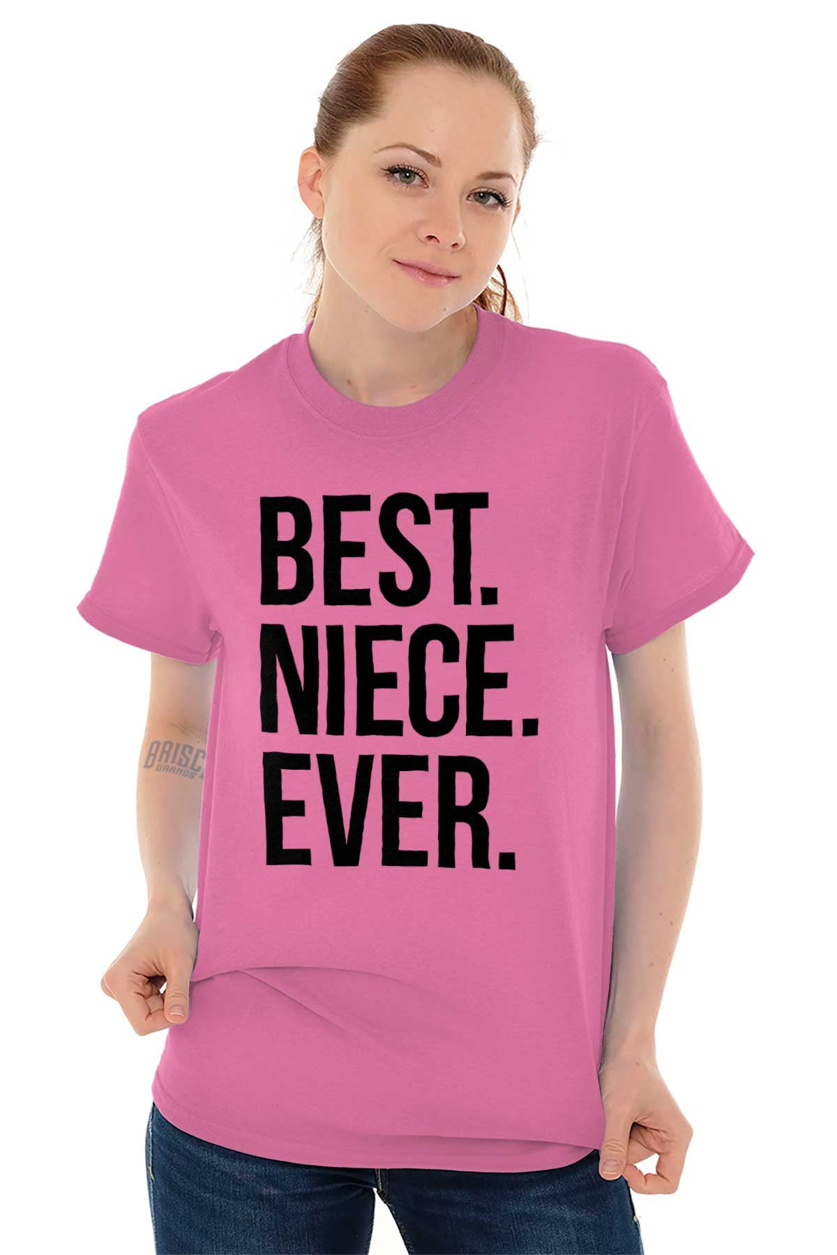 Best Niece Ever Cute Family Relative Women Plus Size Graphic Tee Tees ...
