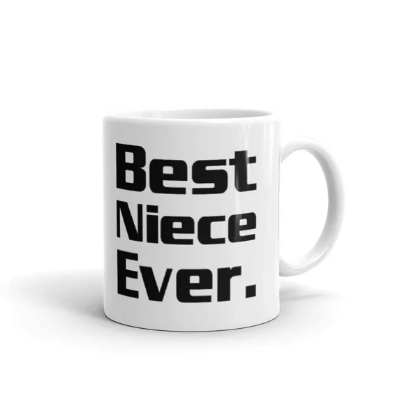 Best Niece Ever Funny Niece Gift Aunt Gift For Niece Cup Coffee Tea ...