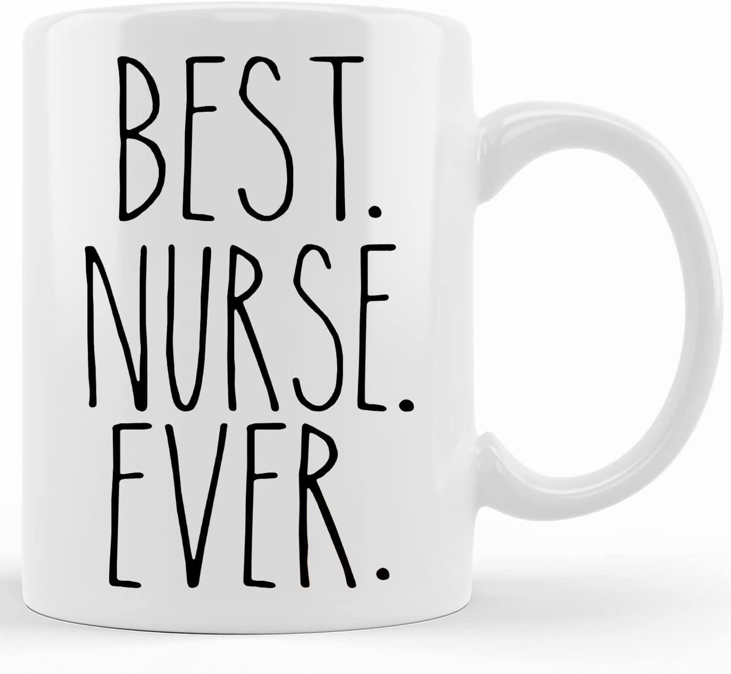 Best Nurse Ever Coffee Mug Gift Custom Name Coffee Cup Nurse Rn Medical ...