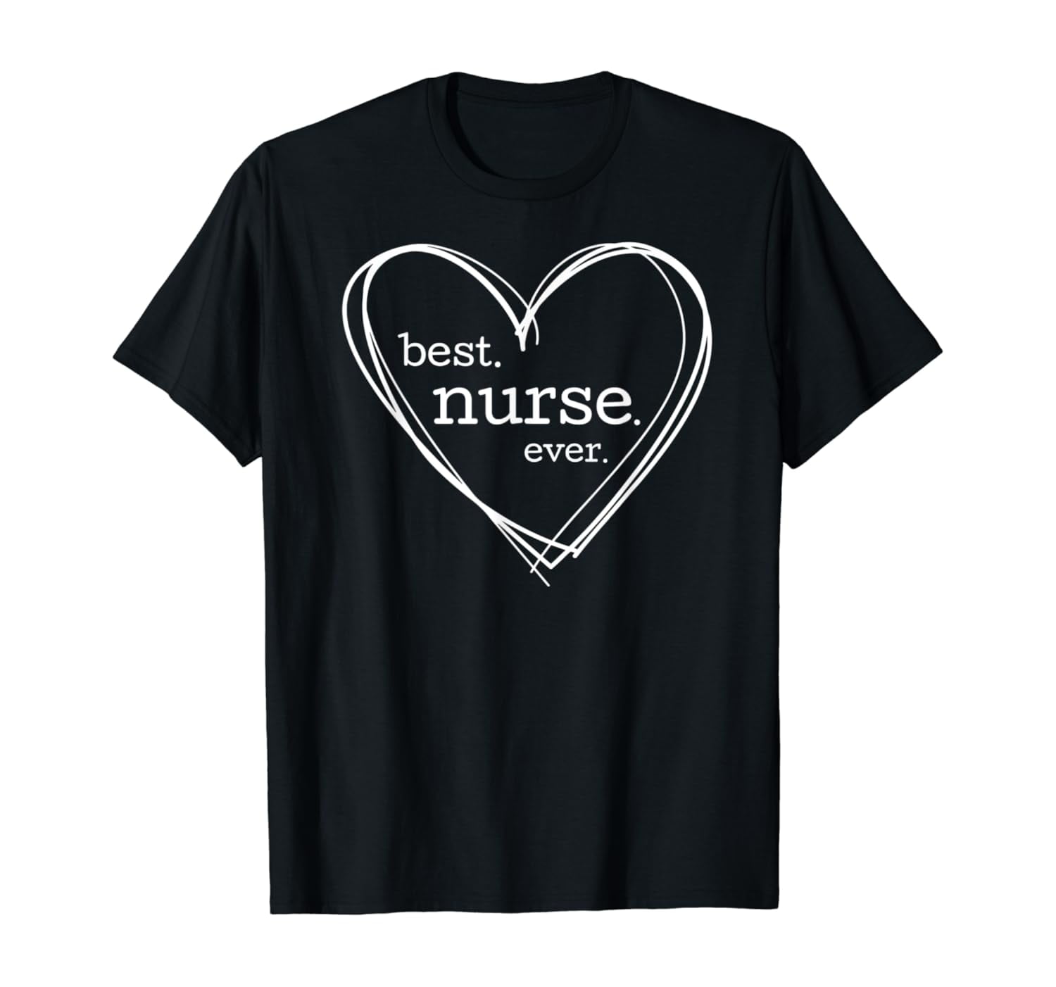 Best Nurse Ever T Shirt (Xl Hearts For National Nurses Day) - Walmart.com