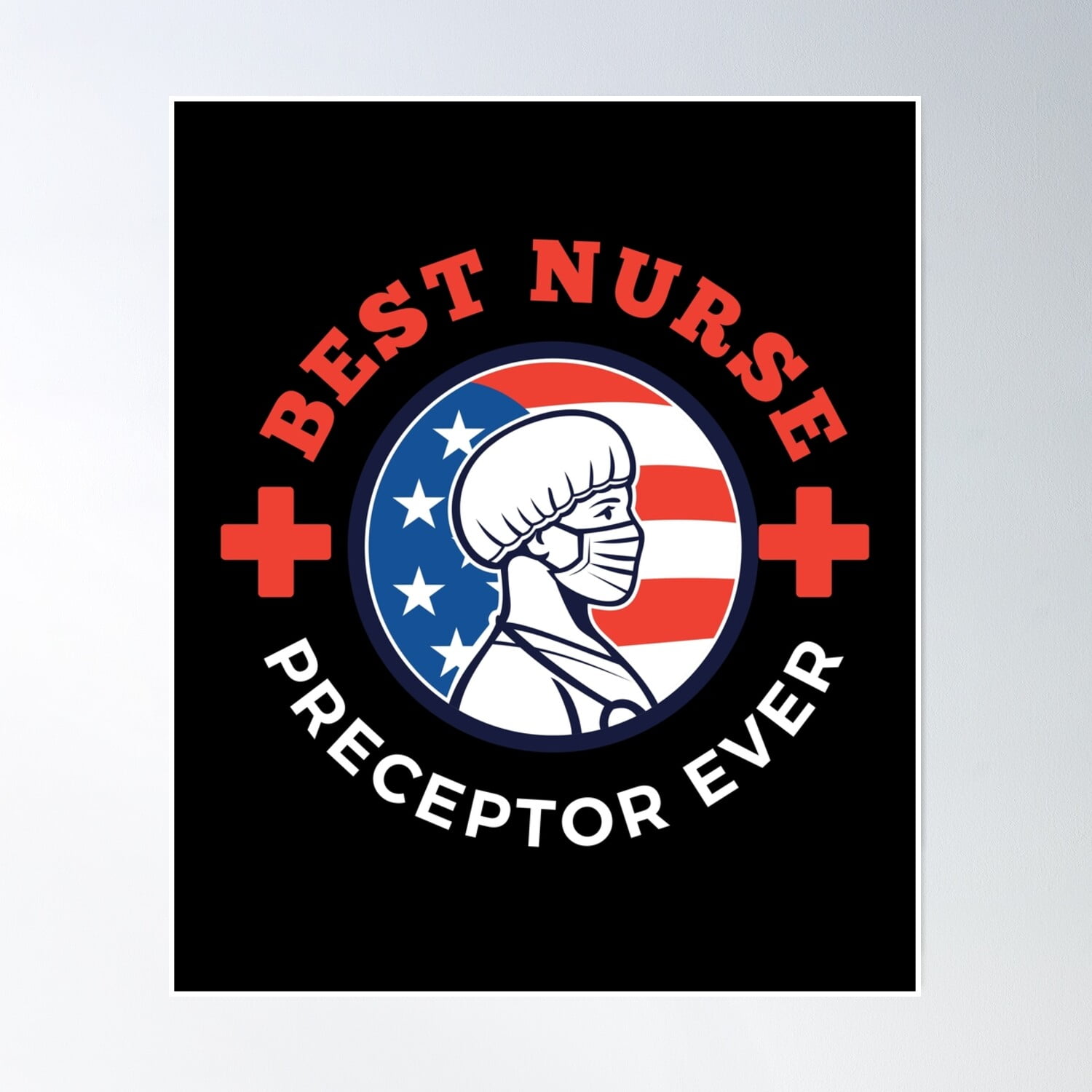Best Nurse Preceptor Ever Poster Wall Art, Modern Wall Decor, 8x12 ...