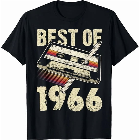 Best Of 1966, Audio Cassette, 59Th Birthday, 59 Years Old T-Shirt ...