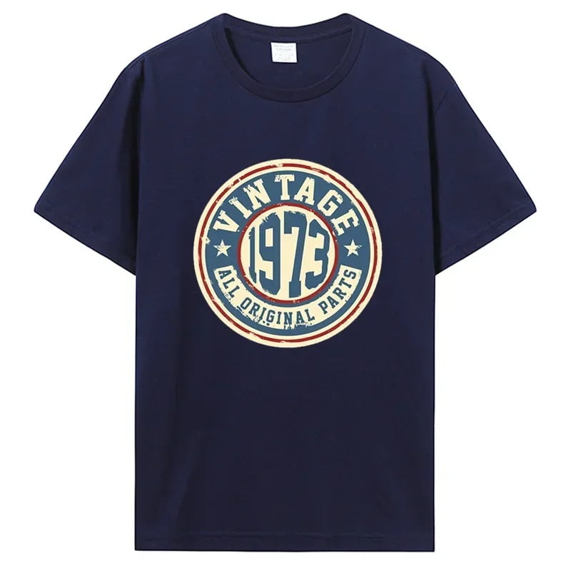 Best Of 1973 Birthday Gifts T Shirts Tshirt Men's Clothing Pure Cotton ...