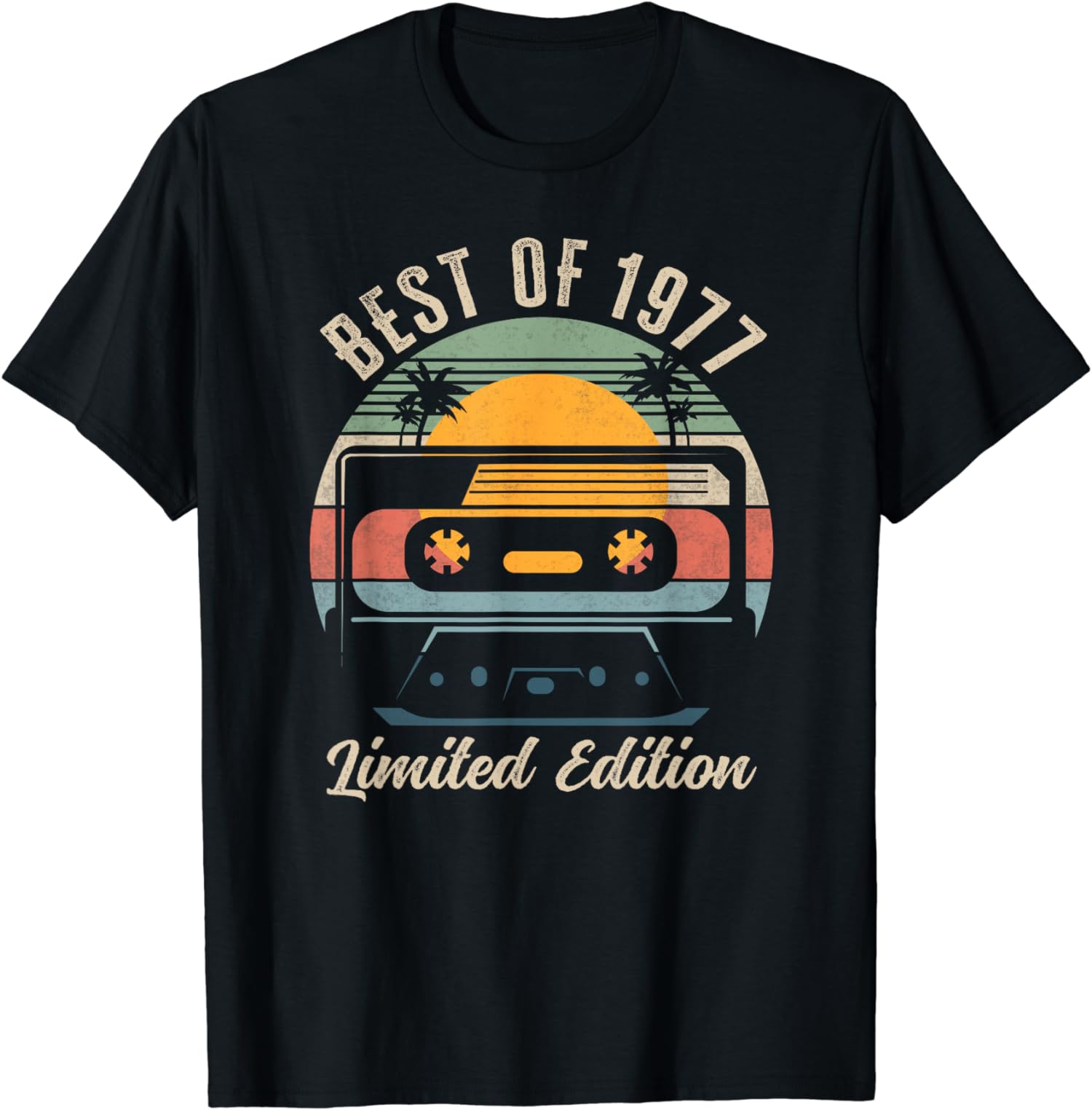 Best Of 1977 47th Birthday Gifts Limited Edition 47 Year Old T-Shirt ...
