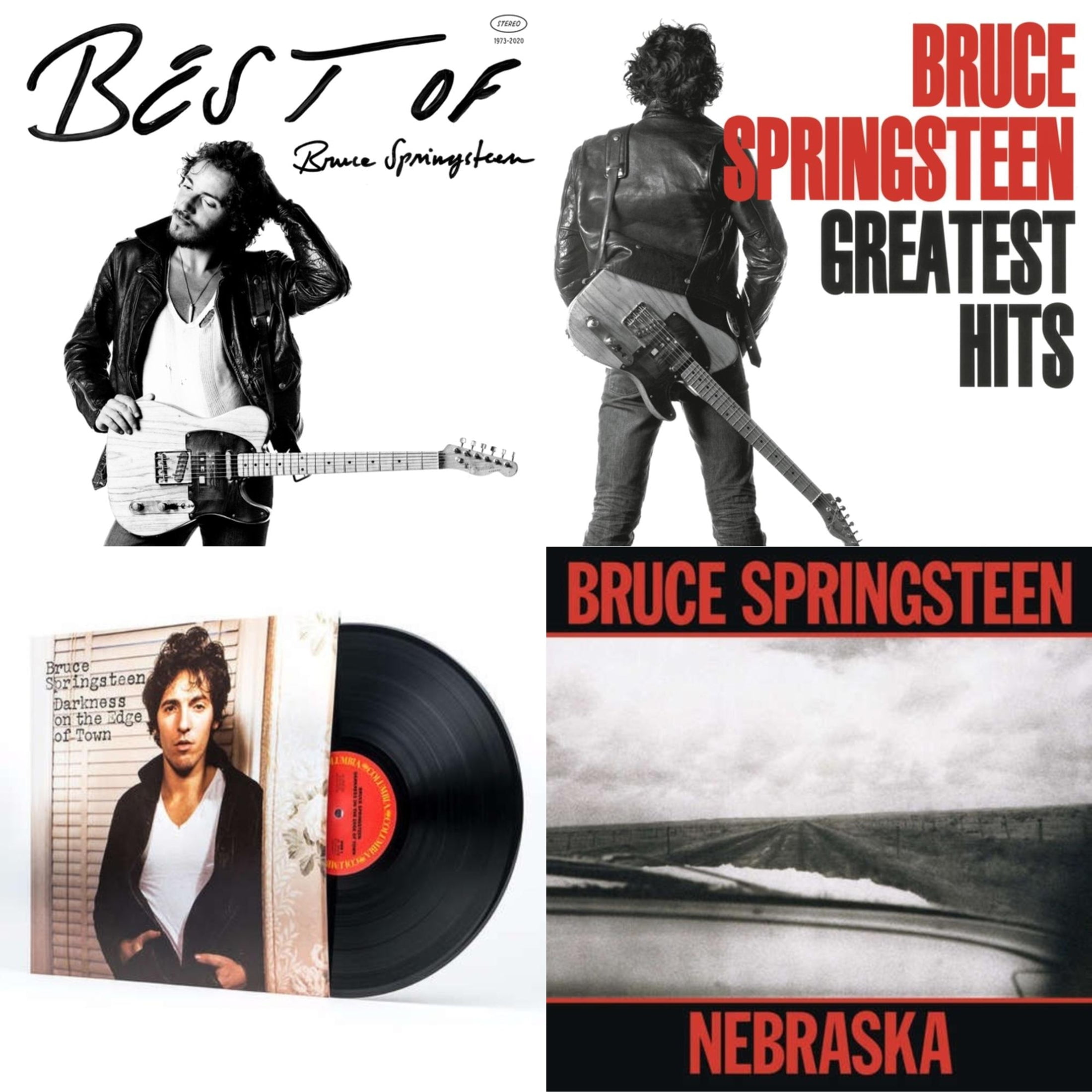 Best Of Bruce Springsteen (2LP) & Greatest Hits (2 LP/150G Vinyl/Dl ...