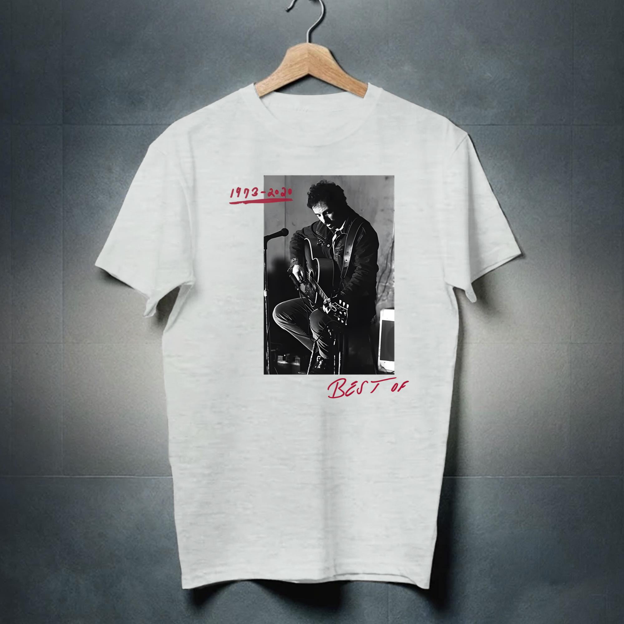 Best Of Bruce Springsteen Black Tee-TH11462 - Walmart.com