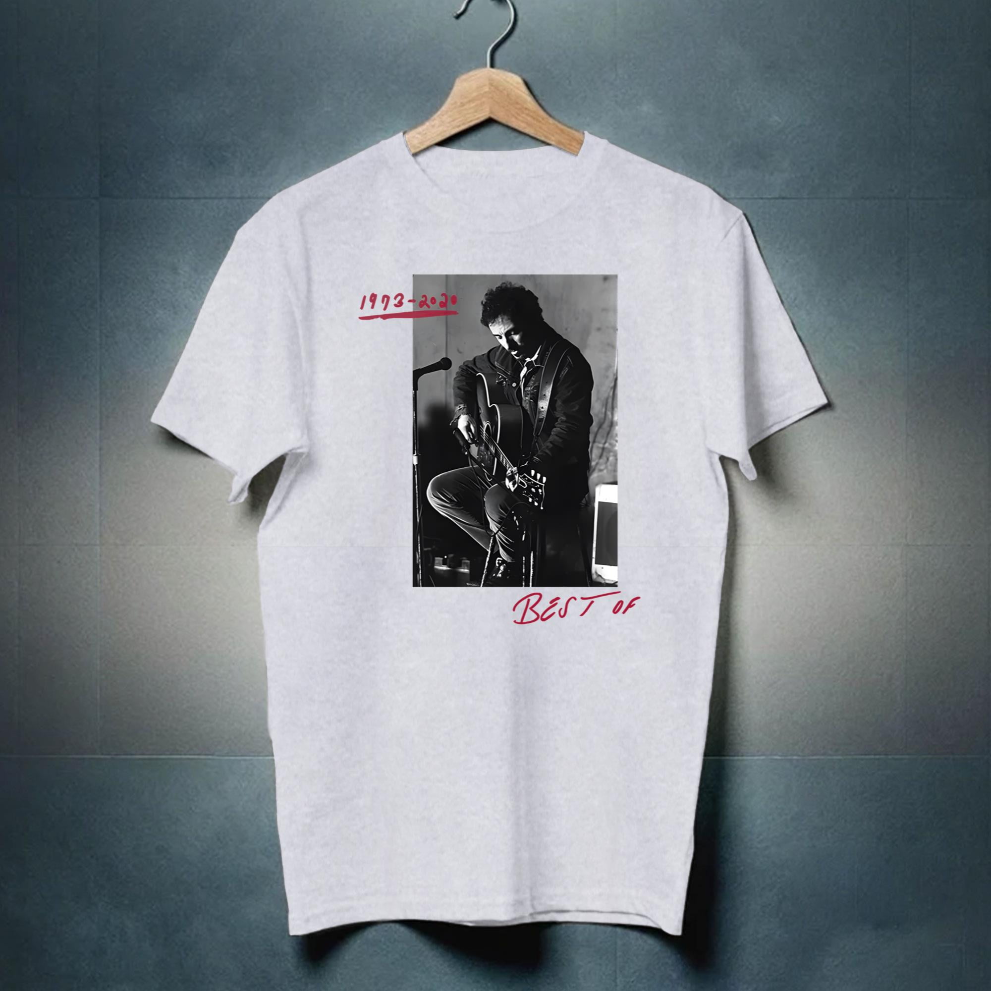 Best Of Bruce Springsteen Black Tee-TH11462 - Walmart.com