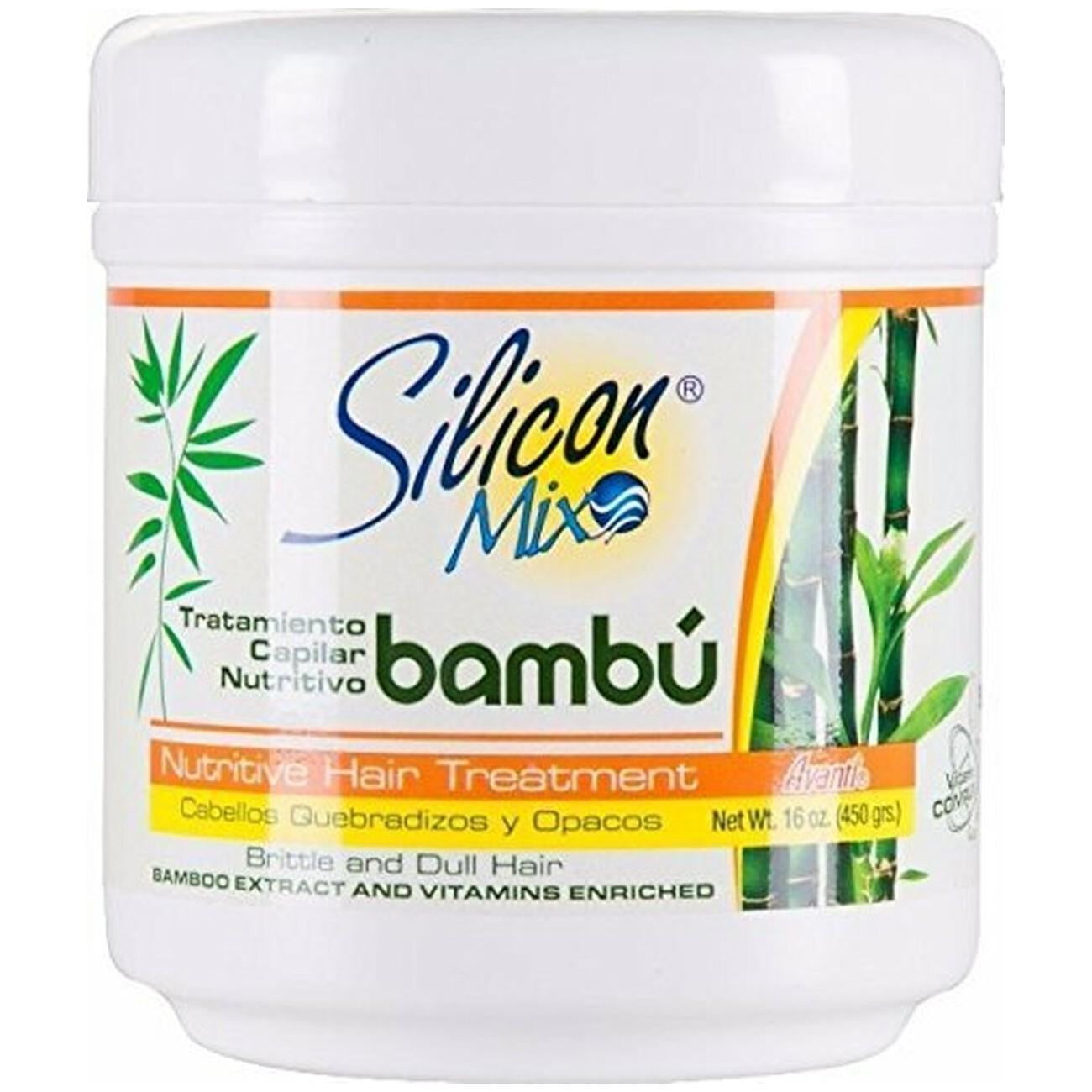 Best Of Silicon Mix Bambu Nutritive Hair Treatment 16 Oz,Pack of 2 ...