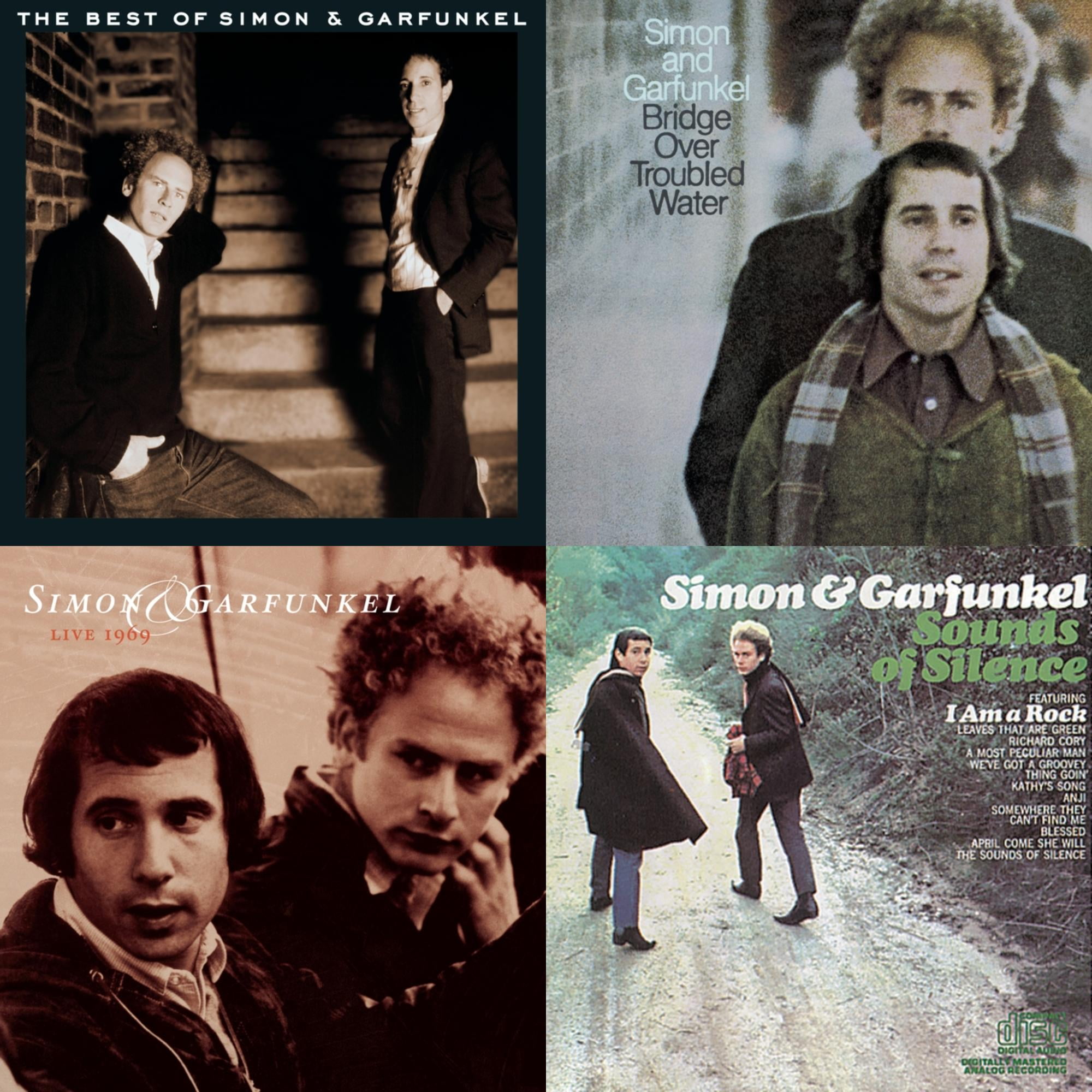 Best Of Simon & Garfunkel & Bridge Over Troubled Water & Live 1969 ...