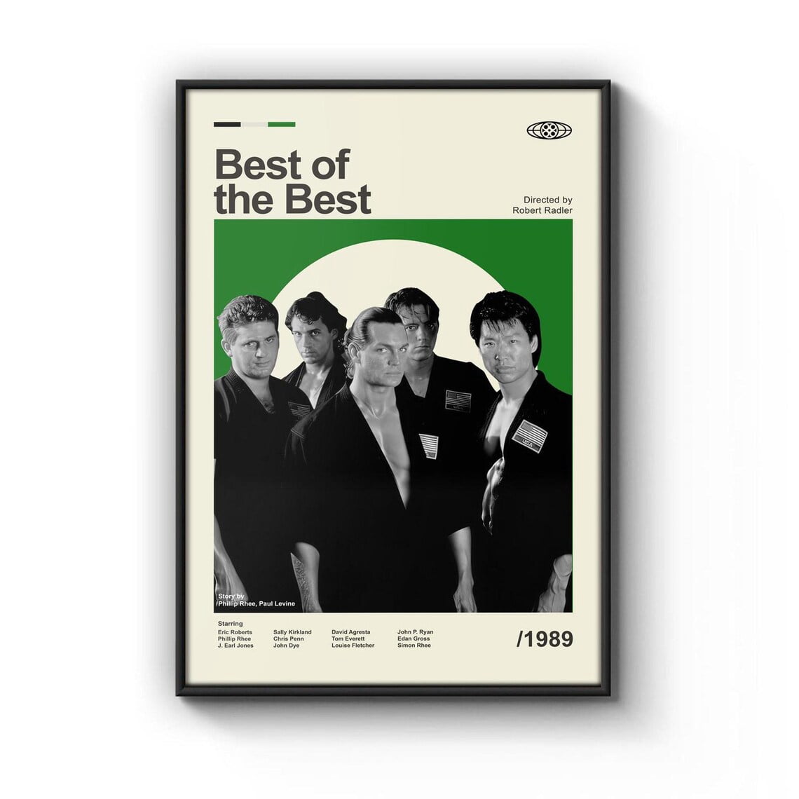 Best Of The Best Movie Poster, Mid Century Modern Wall Art, Unframed ...