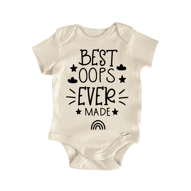 Best Oops Ever Made - Baby Boy Girl Clothes Infant Bodysuit Funny Cute Newborn - Walmart.com