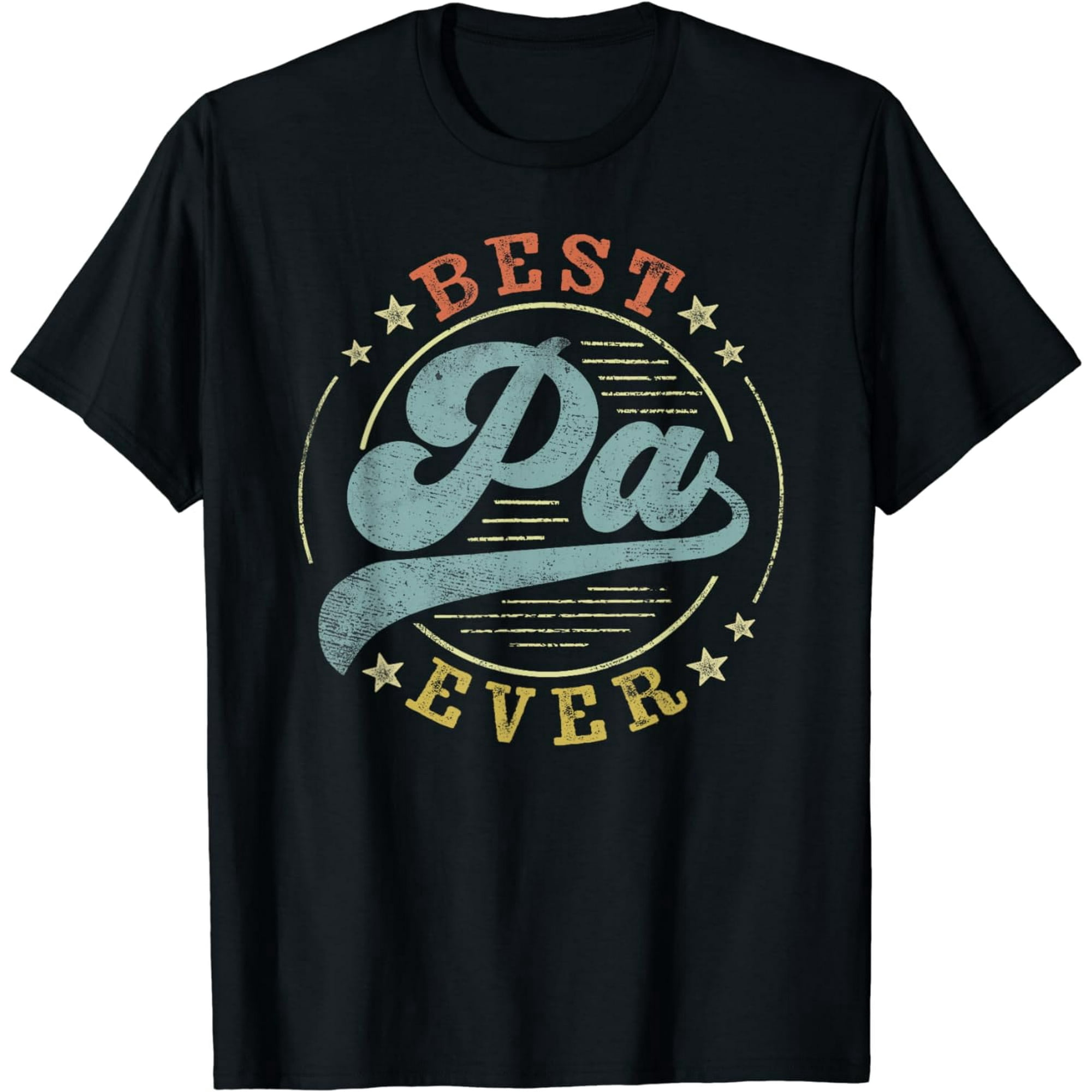 Best Pa Ever Father's Day Pa Gifts Vintage Emblem T-Shirt - Walmart.com