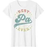 Best Pa Ever Father's Day Pa Gifts Vintage Emblem T-Shirt - Walmart.com