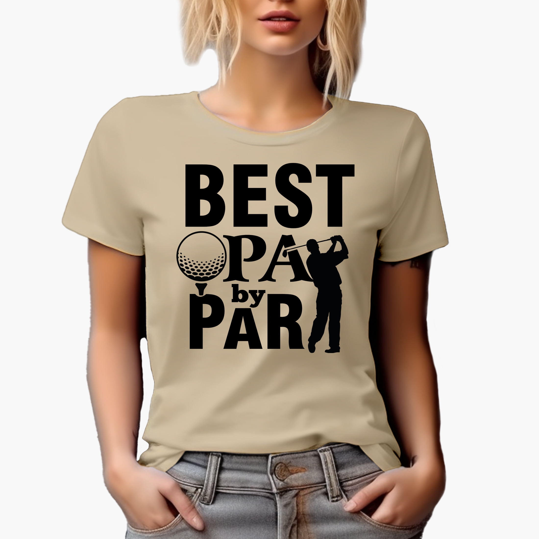 Best Pa by Par Pun with a Ball on a Tee, Golf Player, Golfing or Golfer ...