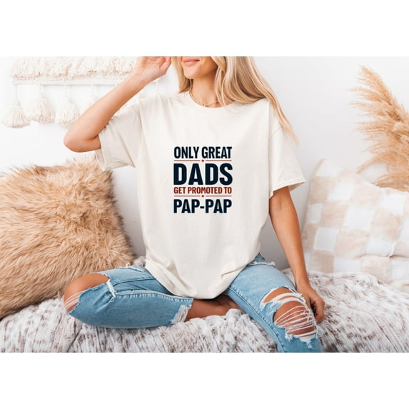Best Pap Pap Ever Fathers Day Grandfather Family Unisex T-Shirt, up to ...