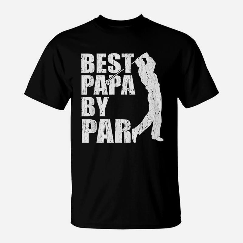 Best Papa By Par Golf Fathers Day Grandpa TShirt - Walmart.com