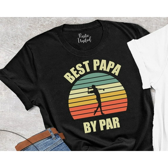 Best Papa By Par Shirt, Father's Day Golf Shirt, Gift To Grandpa, Golf ...