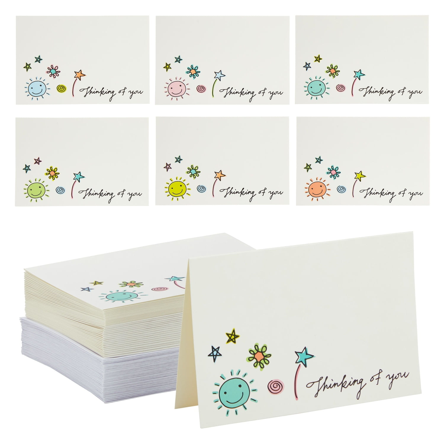 Best Paper Greetings All Occasion Greeting Cards, with Envelopes 6" x 2 ...