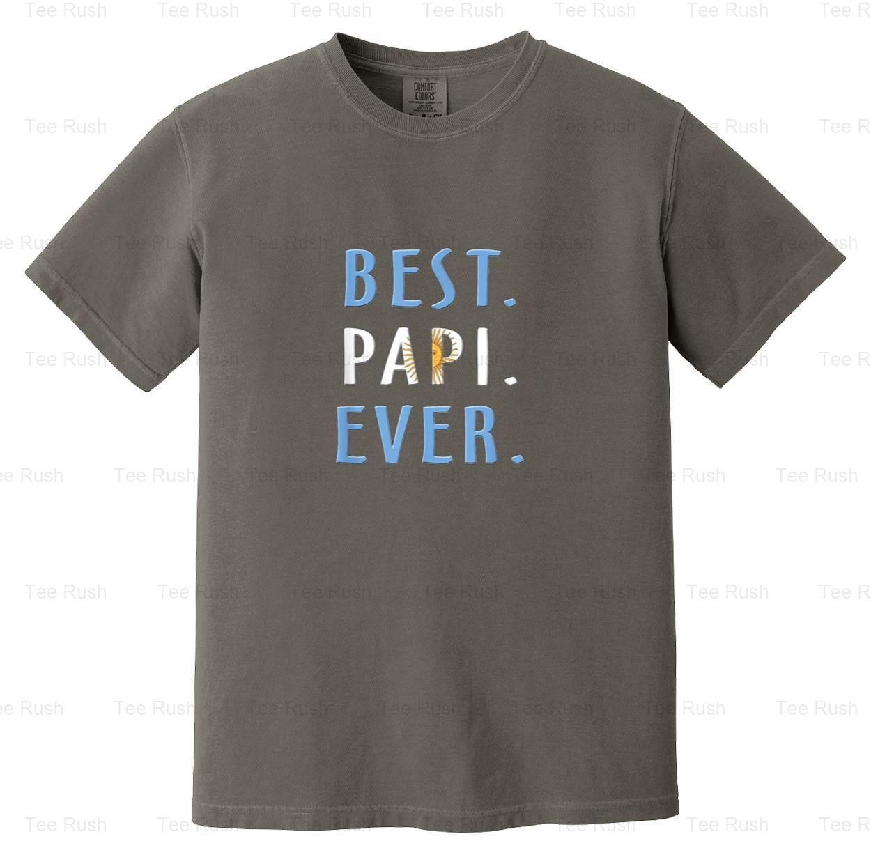 Best Papi Ever Argentina Flag Father's Day Gift, Funny, Sport, Pride ...