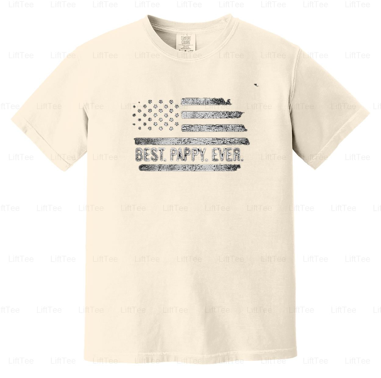 Best Pappy Ever American Flag Father's Day Grandpa Family Love ...