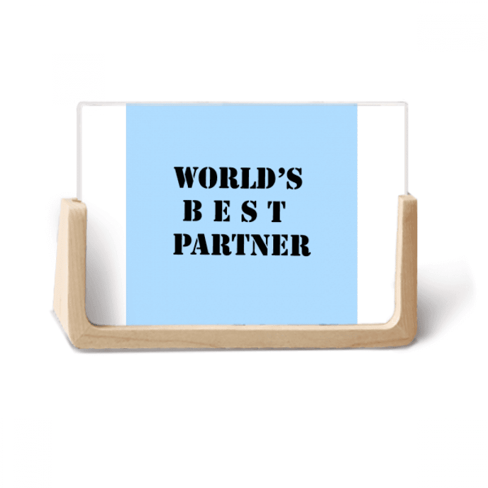 Best Partner Teammate Colleague Photo Wooden Photo Frame Tabletop ...