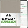 Best Password Book with Alphabetical Tabs | Small Password Book ...