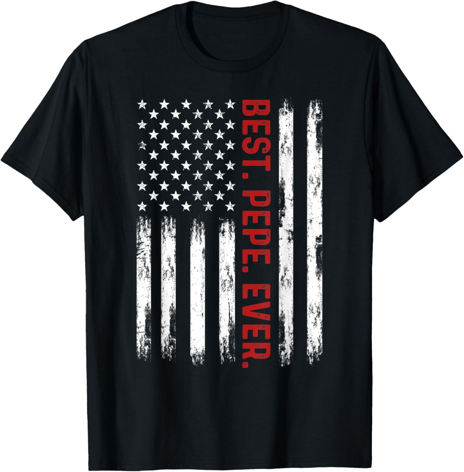 Best Pepe Ever Vintage American Flag 4th of July Pepe T-Shirt - Walmart.com