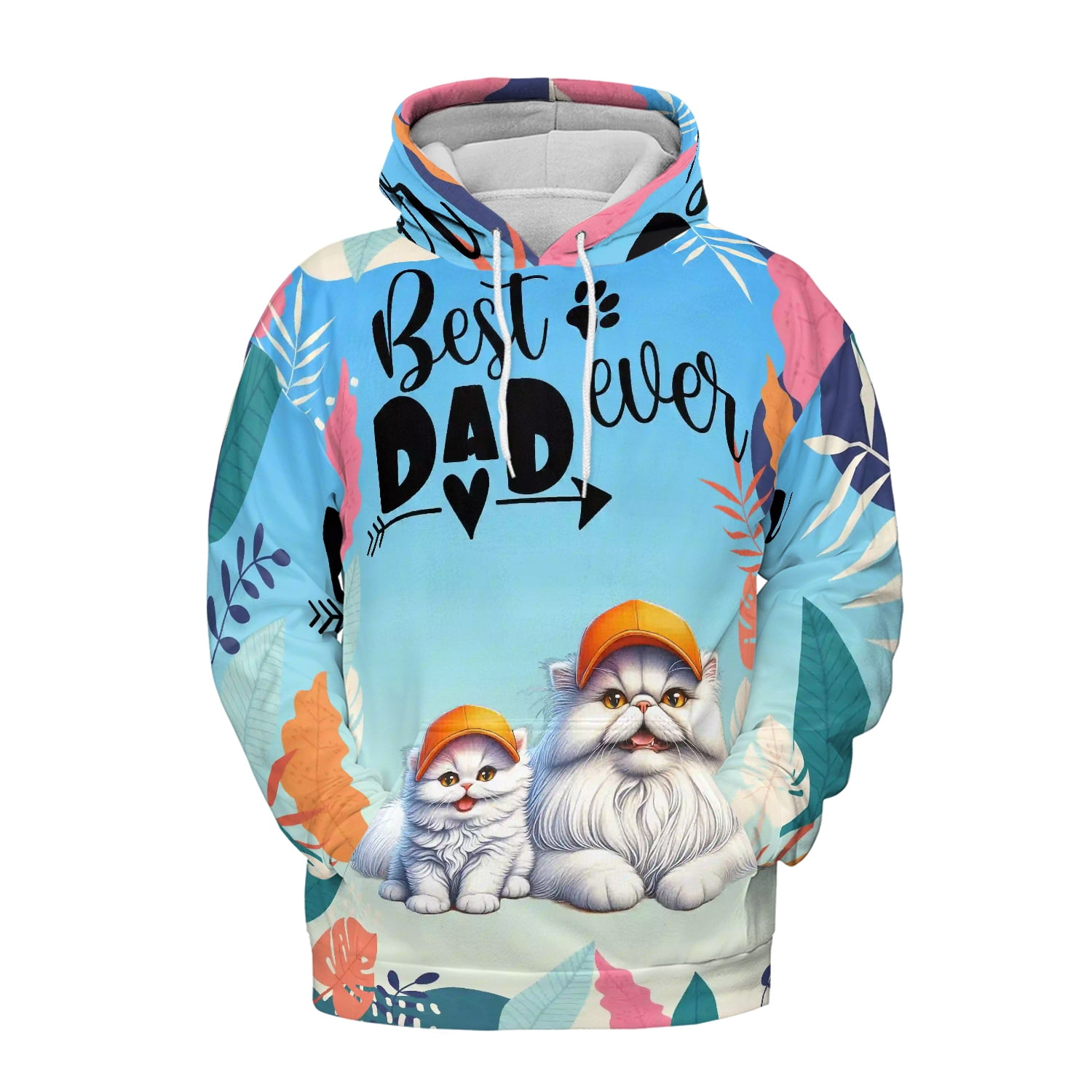 Best Persian Dad Ever Happy Father's Day All Over Print 3D Hoodie ...