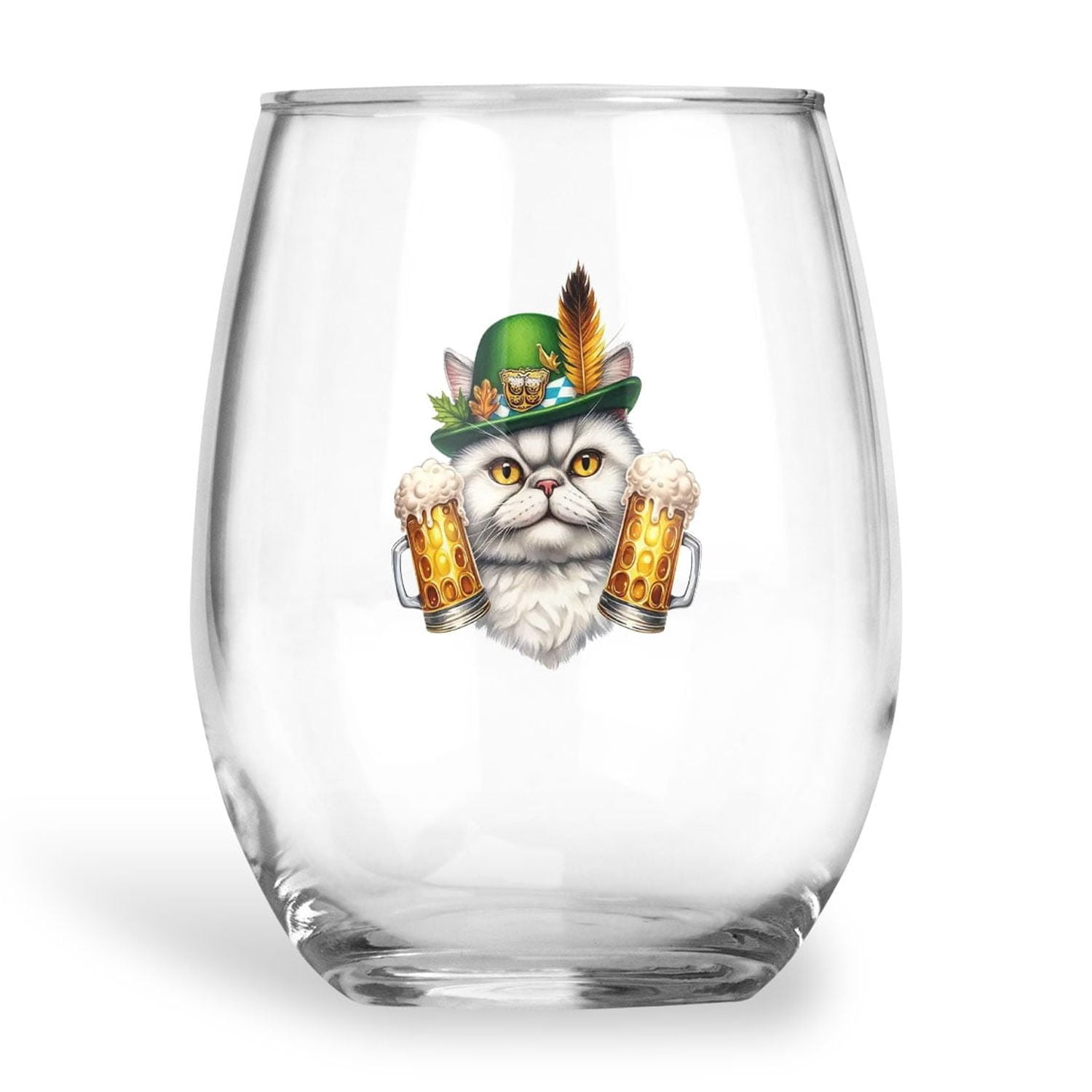 Best Persian Dad Proud Beer Lover Happy Oktoberfest 15oz Stemless Wine ...