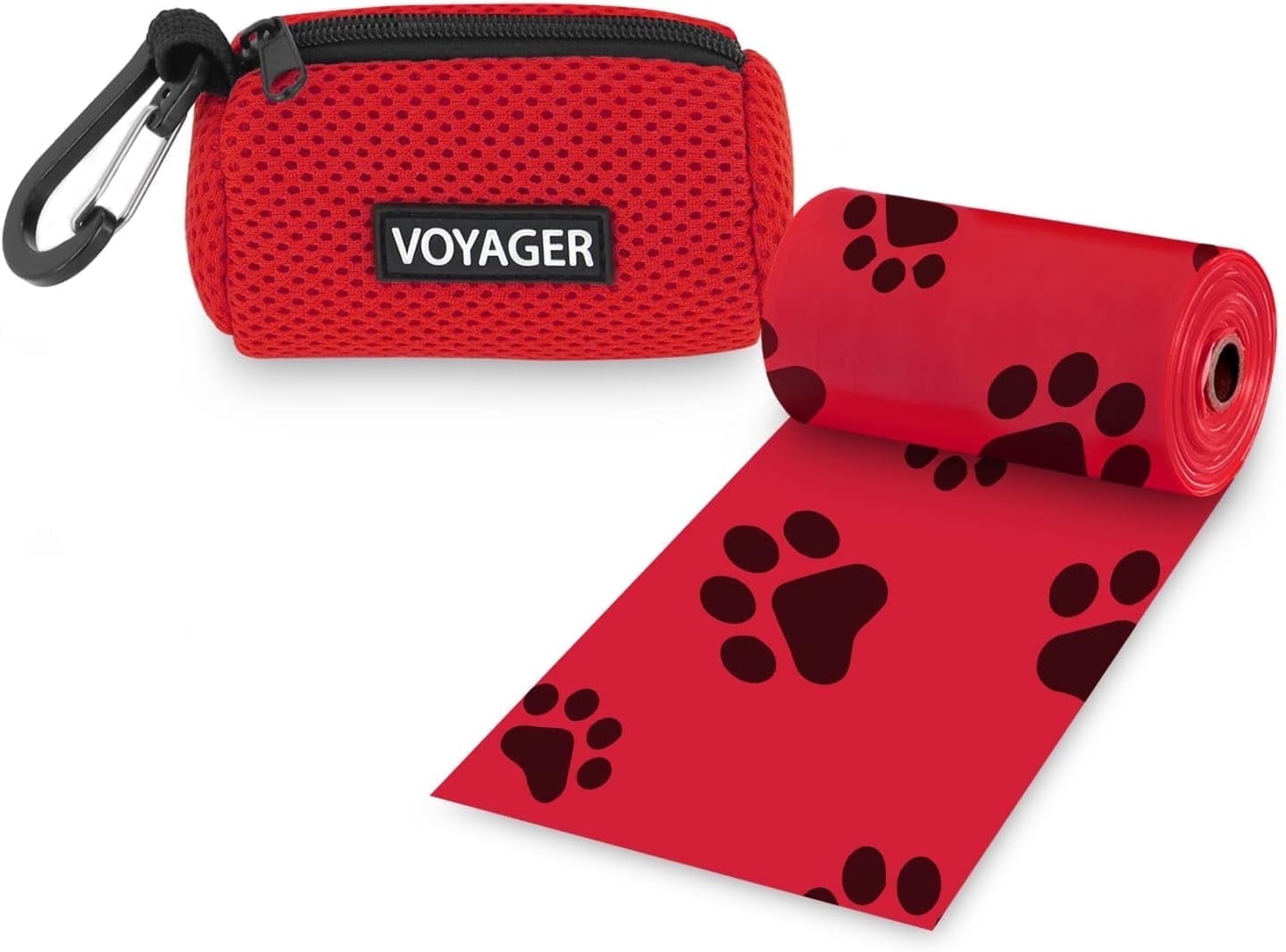 Best Pet Supplies 1pk Dog Poop Bag Holder with Clip On for Leash, Soft ...