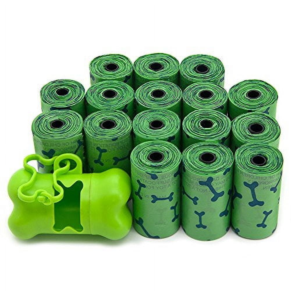 Best Pet Supplies Dog Poop Bags (240 Bags) for Waste Refuse Cleanup ...