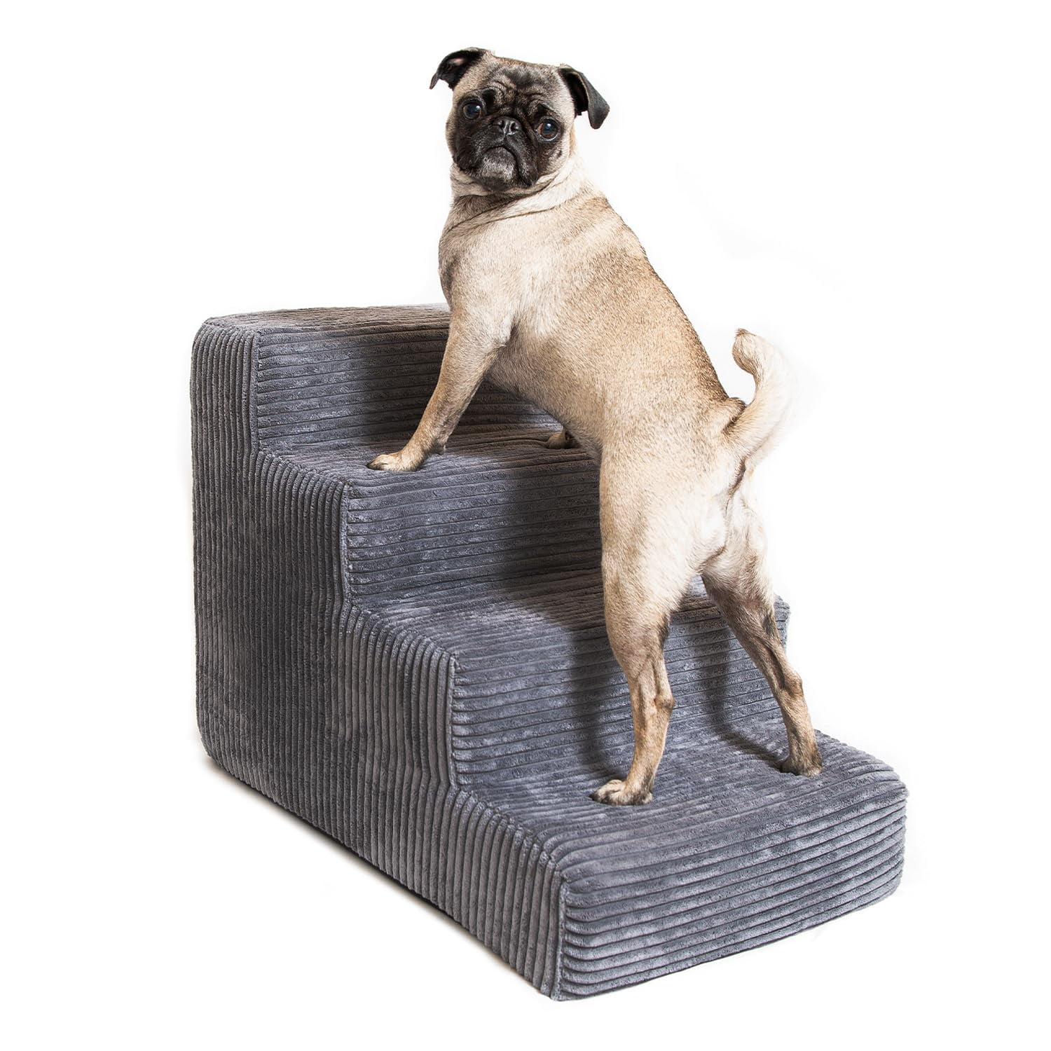 Best Pet Supplies Foam Pet Steps for Small Dogs and Cats, Portable Ramp ...