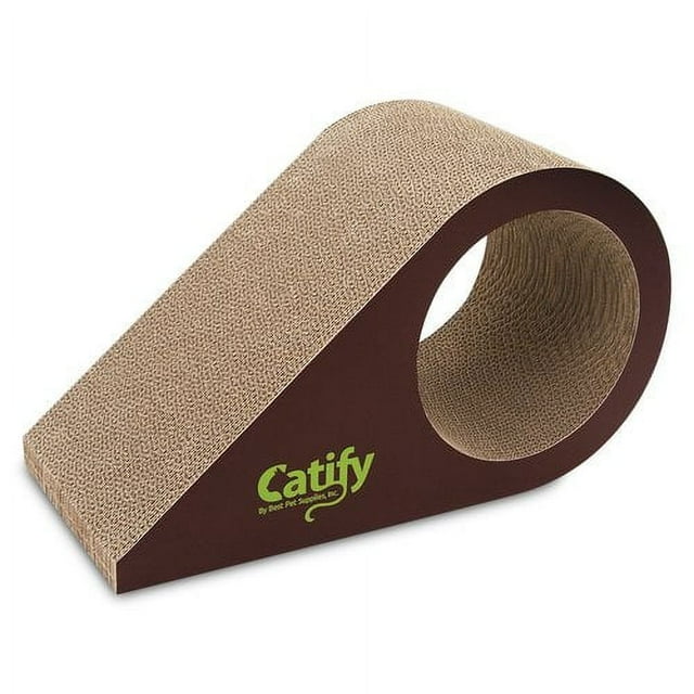 Best Pet Supplies, Inc. Catify Droplet Cardboard Cat Scratcher with ...