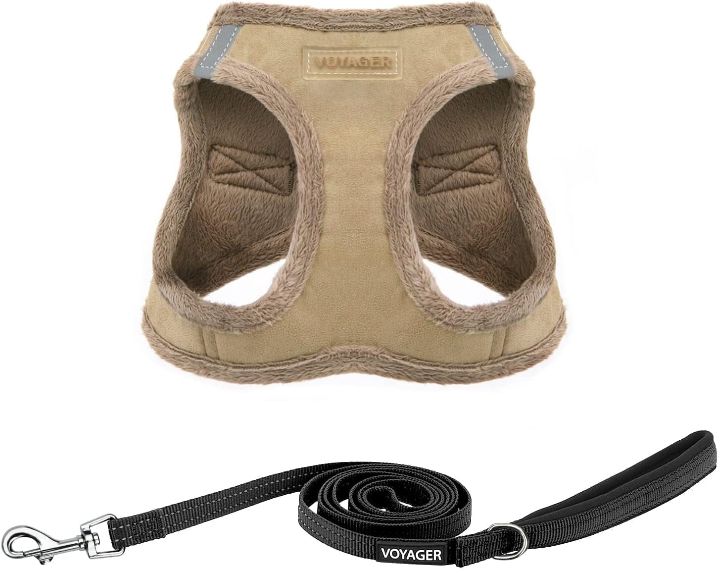 Best Pet Supplies Voyager Step-In Plush Suede Dog Harness - Walmart.com