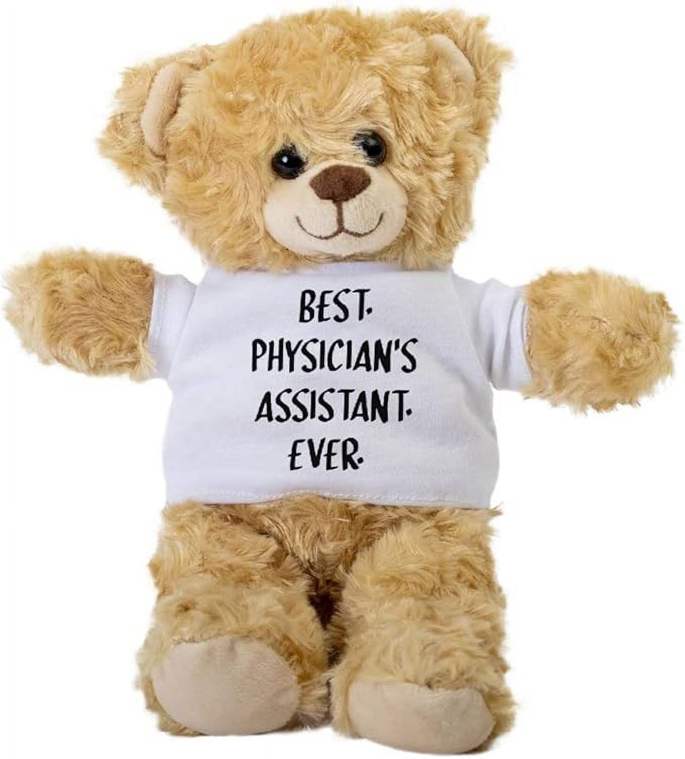 Best Physician's Assistant Ever Teddy Bear, Gift Stuffed Animal, Plush Teddy Bear with Tee ...