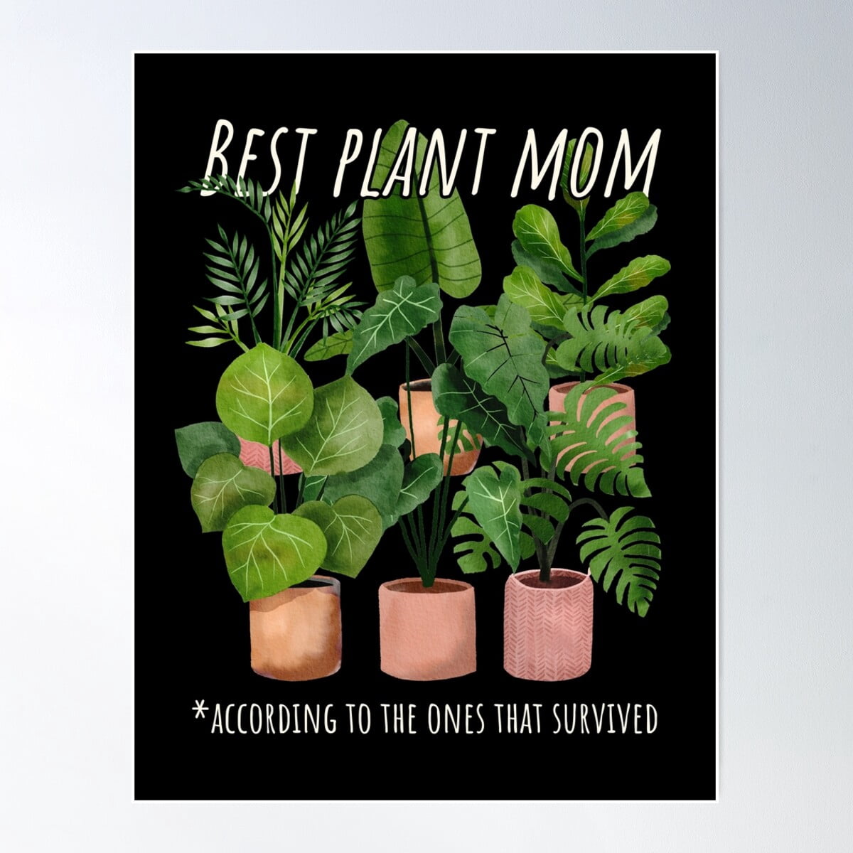 Best Plant Mom Poster Wall Art Modern Wall Decor For Living Room ...