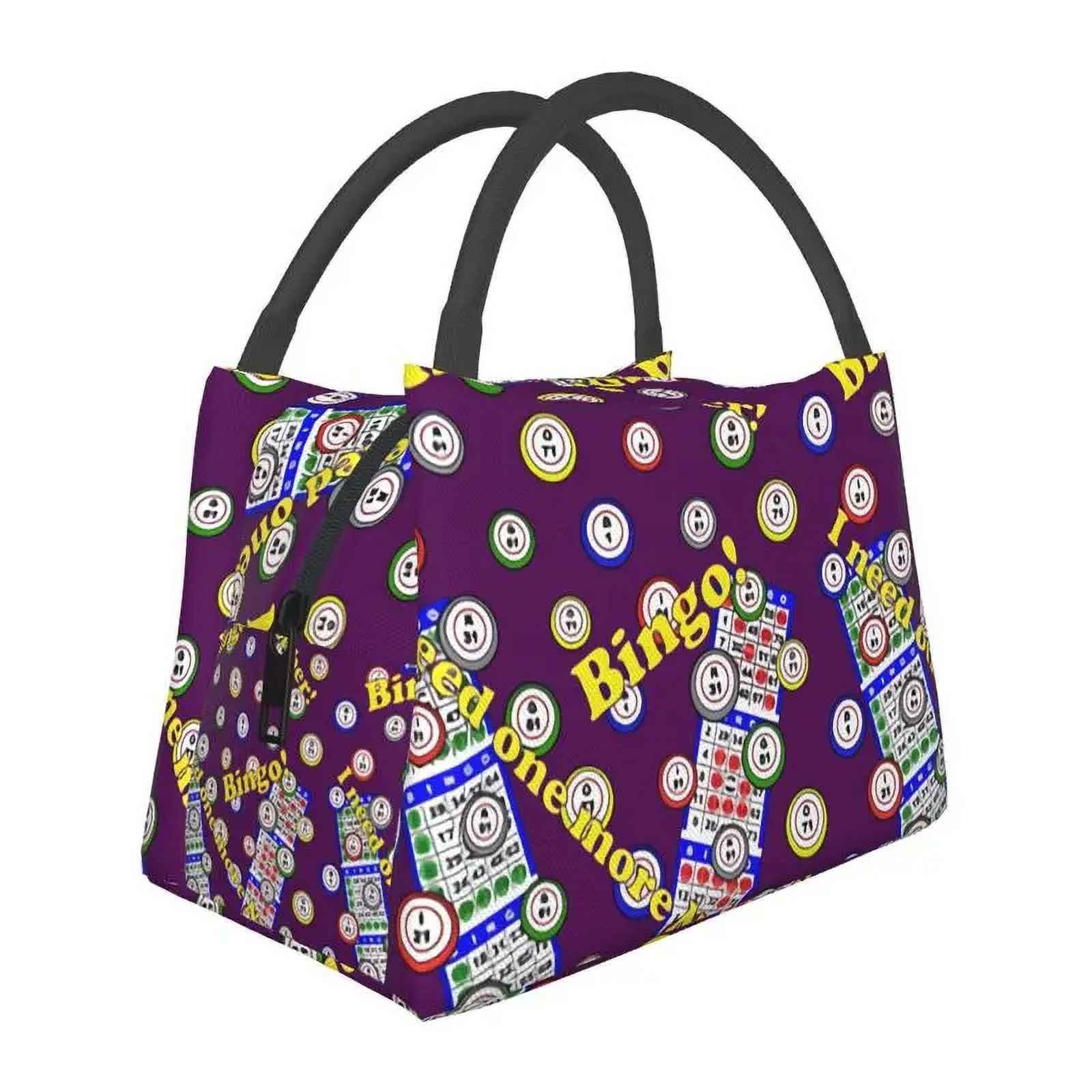 Best Play Bingo Game For Bingo Players Portable Lunch Box for Women ...