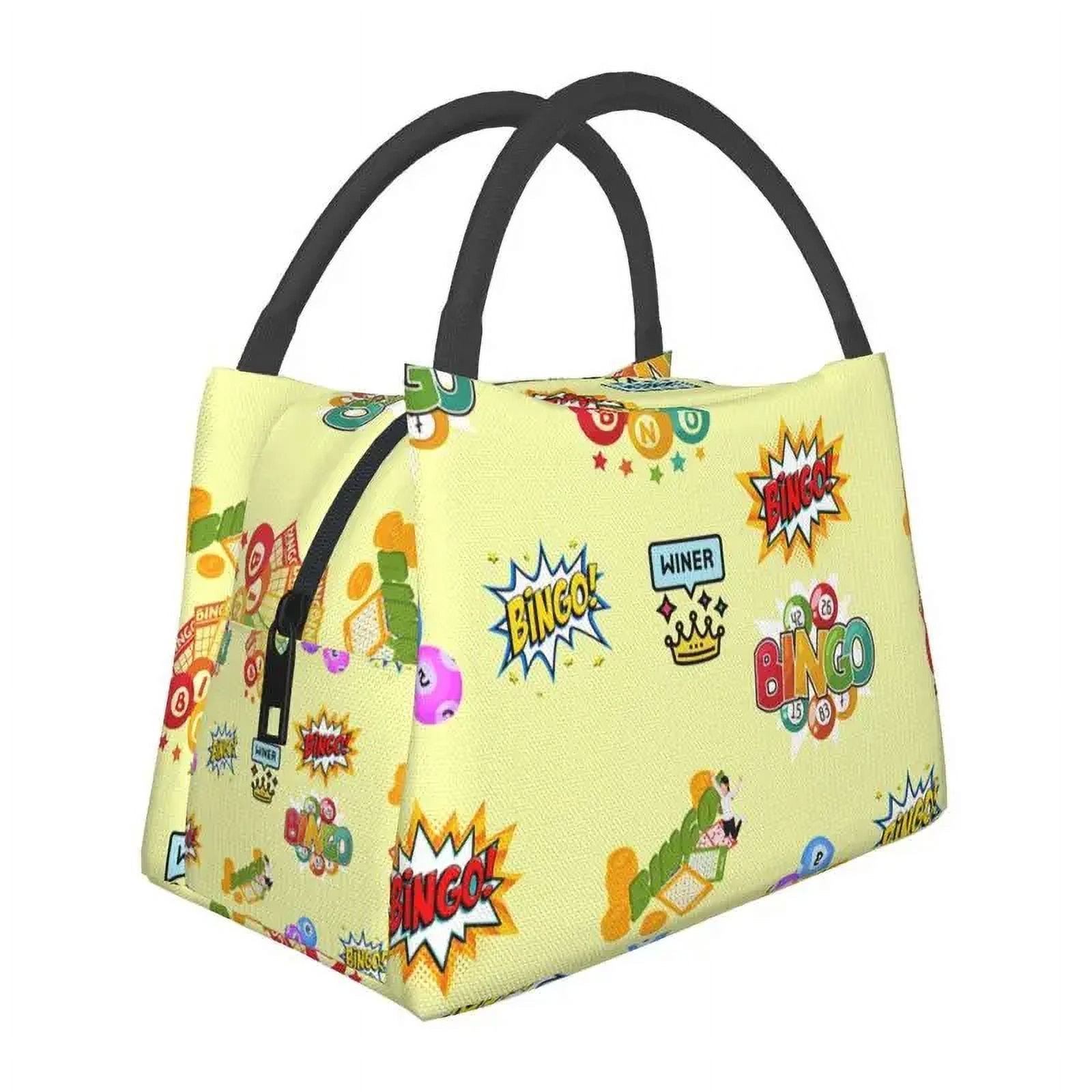 Best Play Bingo Game For Bingo Players Thermal Insulated Lunch Bags ...